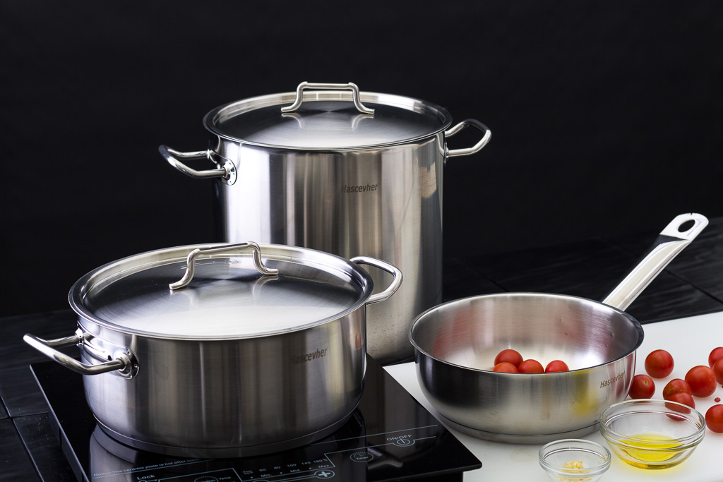 PANELA PROFISSIONAL INOX 18/10 17,2L Ø28x28CM